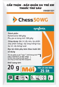 CHESS 500 WG - THUỐC BẢO VỆ THỰC VẬT